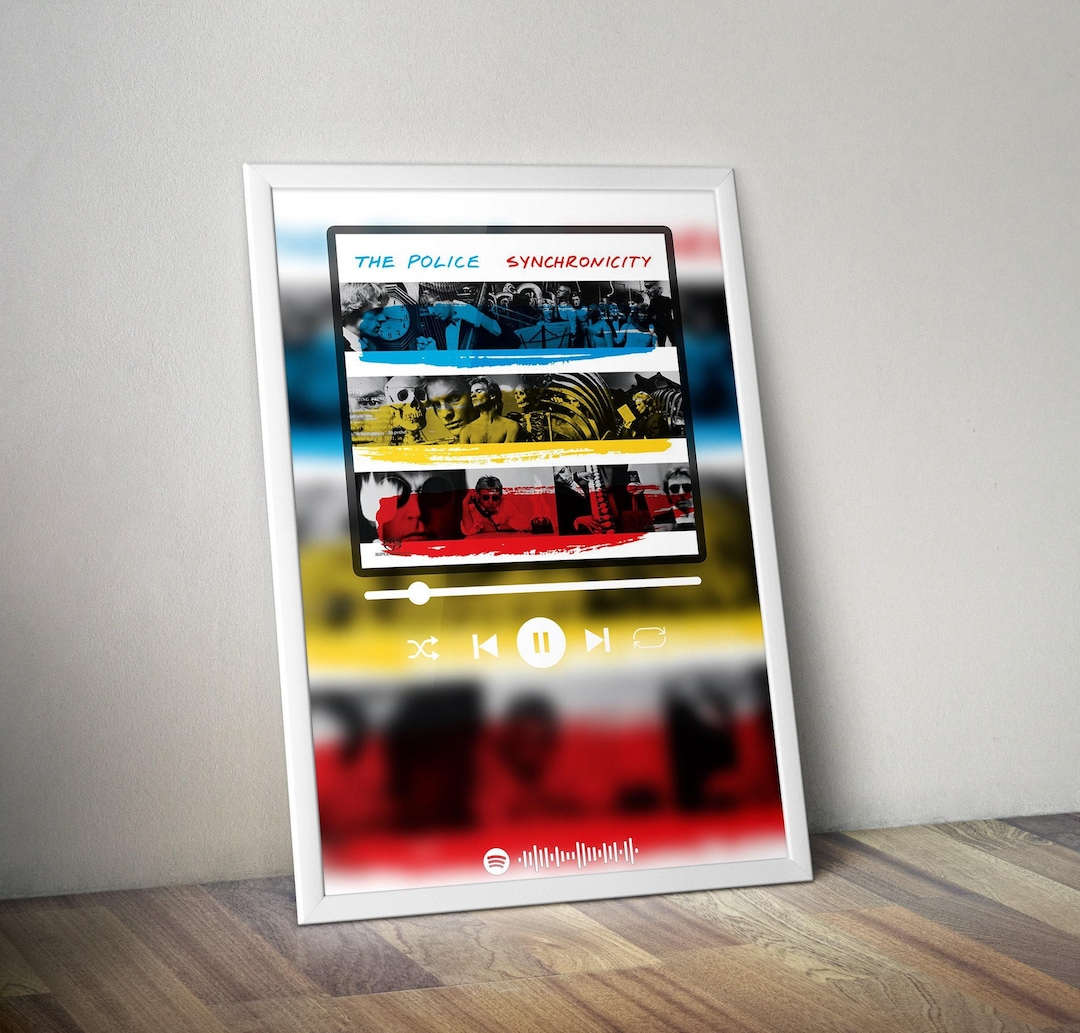 The Police Poster | Synchronicity Poster | Album Poster Print | Album ...