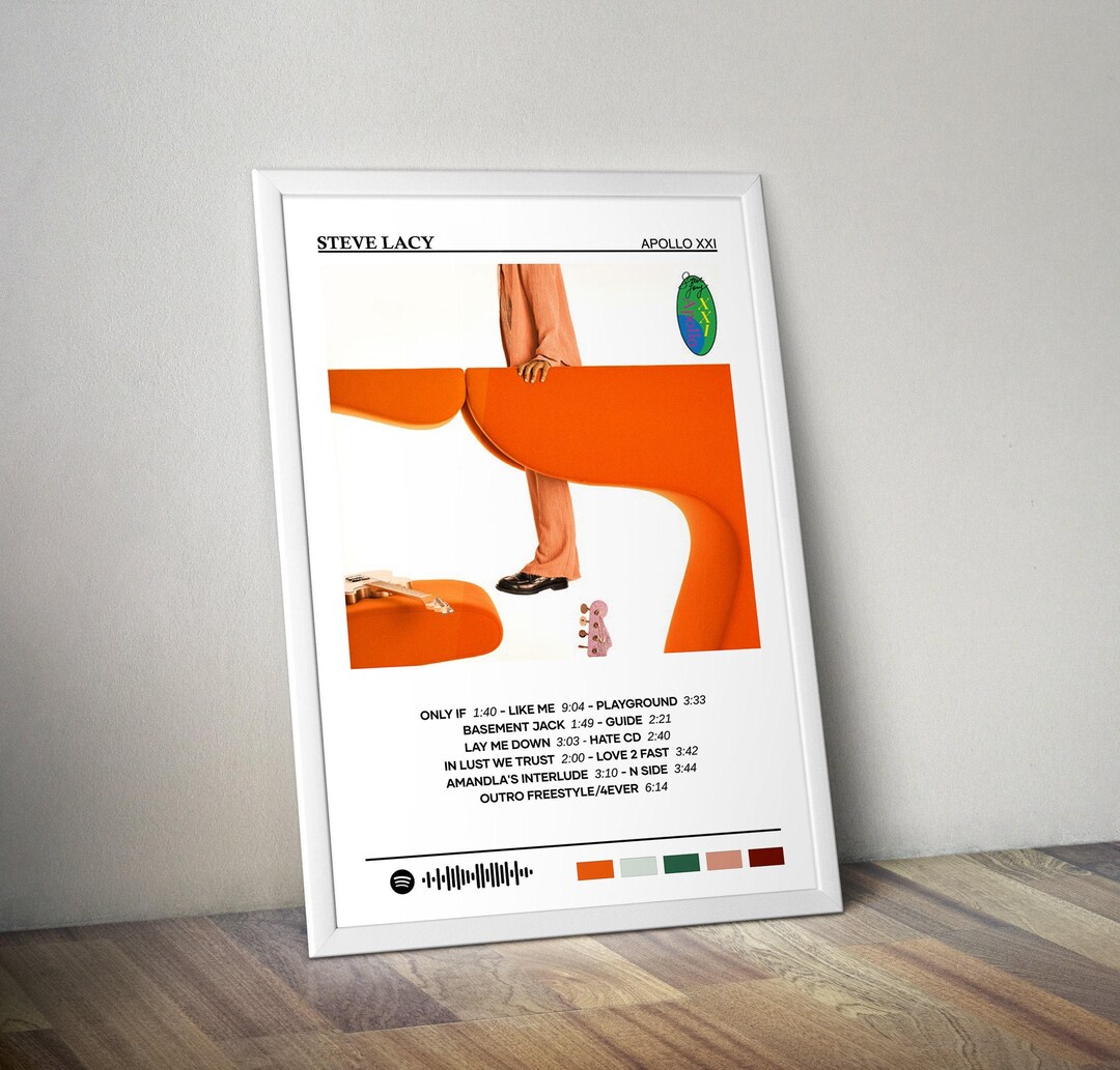 Steve Lacy Poster | Apollo XXI Poster | Album Poster Print | Album ...
