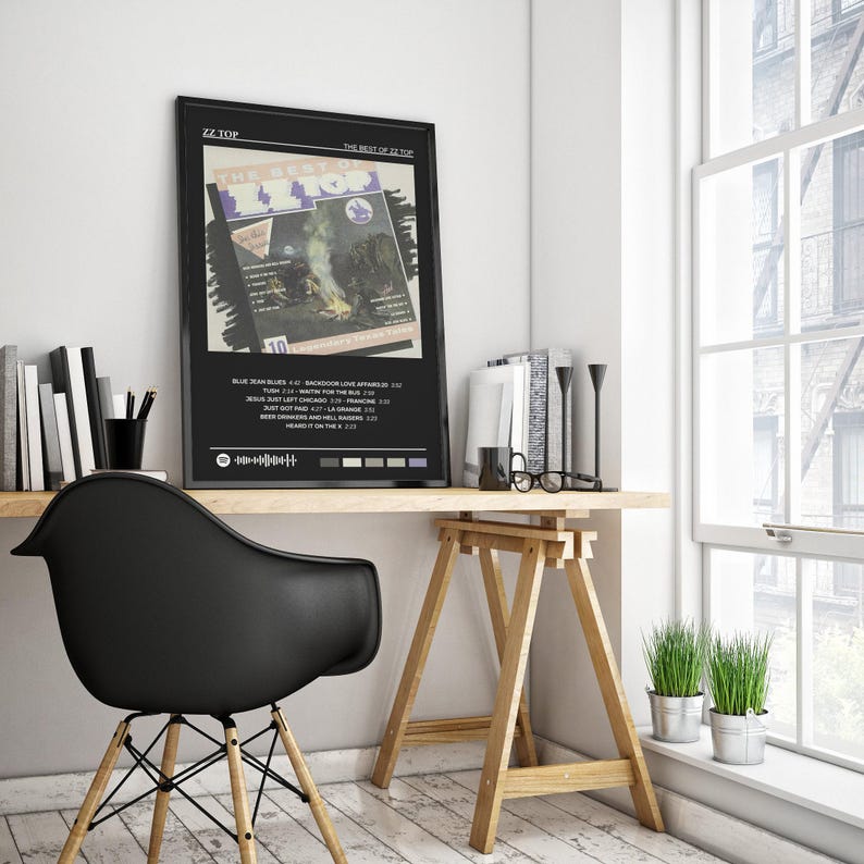 ZZ Top Poster | the Best of ZZ Top Poster | Album Poster Print | Album ...