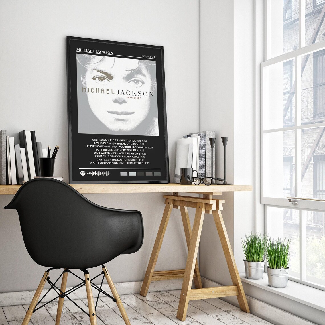 Michael Jackson Poster | Invincible Poster | Album Poster Print | Album ...