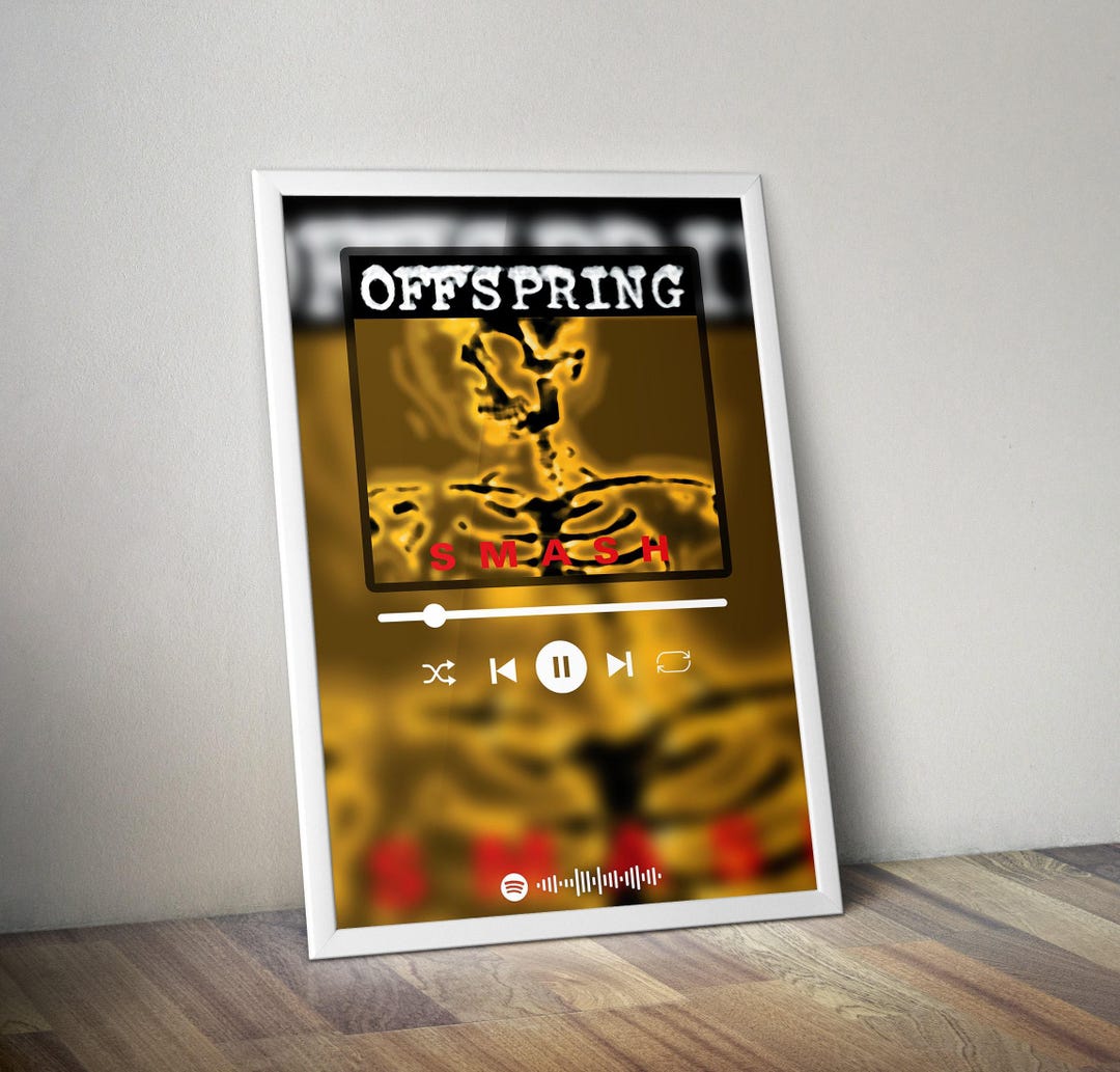 The Offspring Poster | Smash Poster | Album Poster Print | Album Cover ...