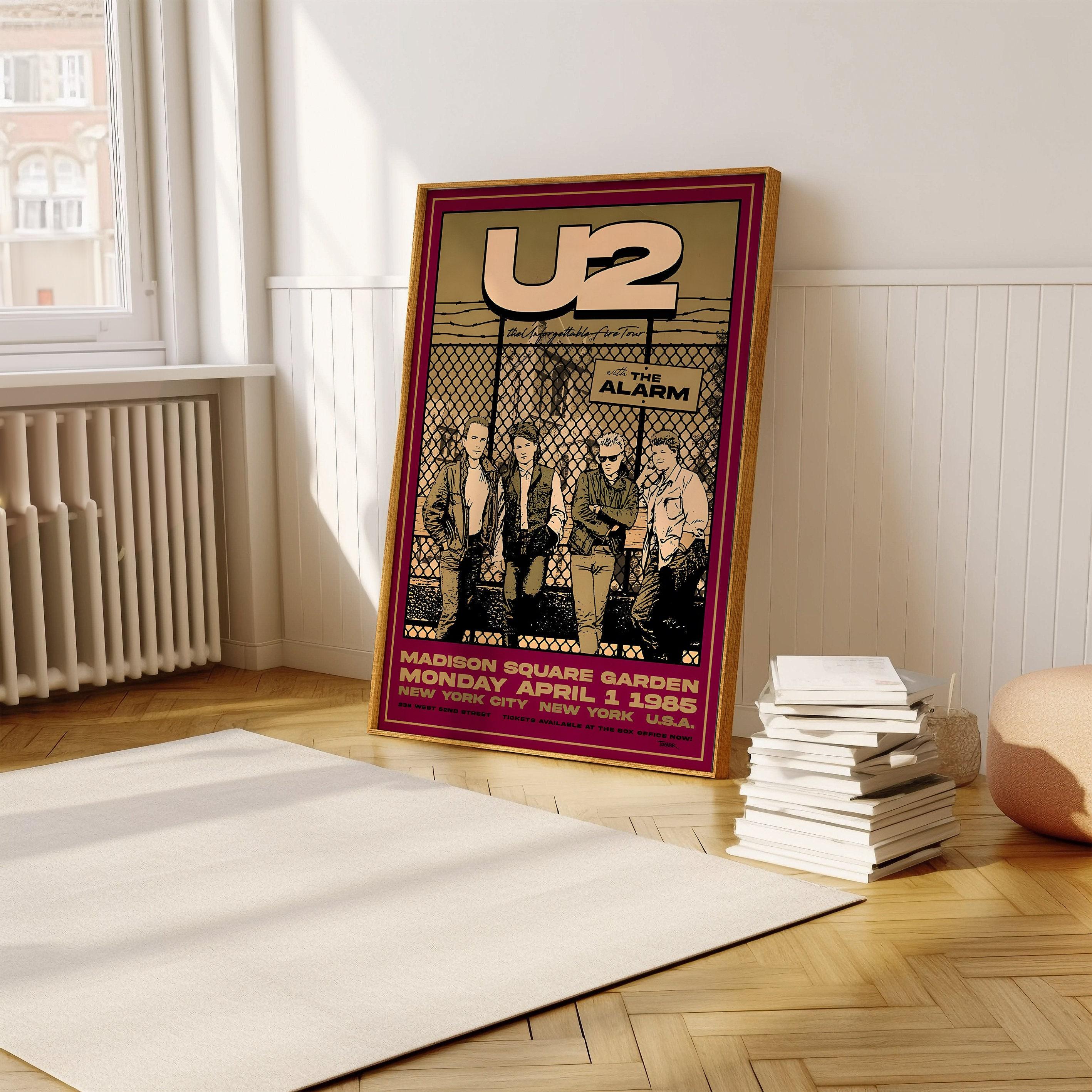 U2 Poster | Vintage Poster | Album Poster Print | Album Cover Poster ...