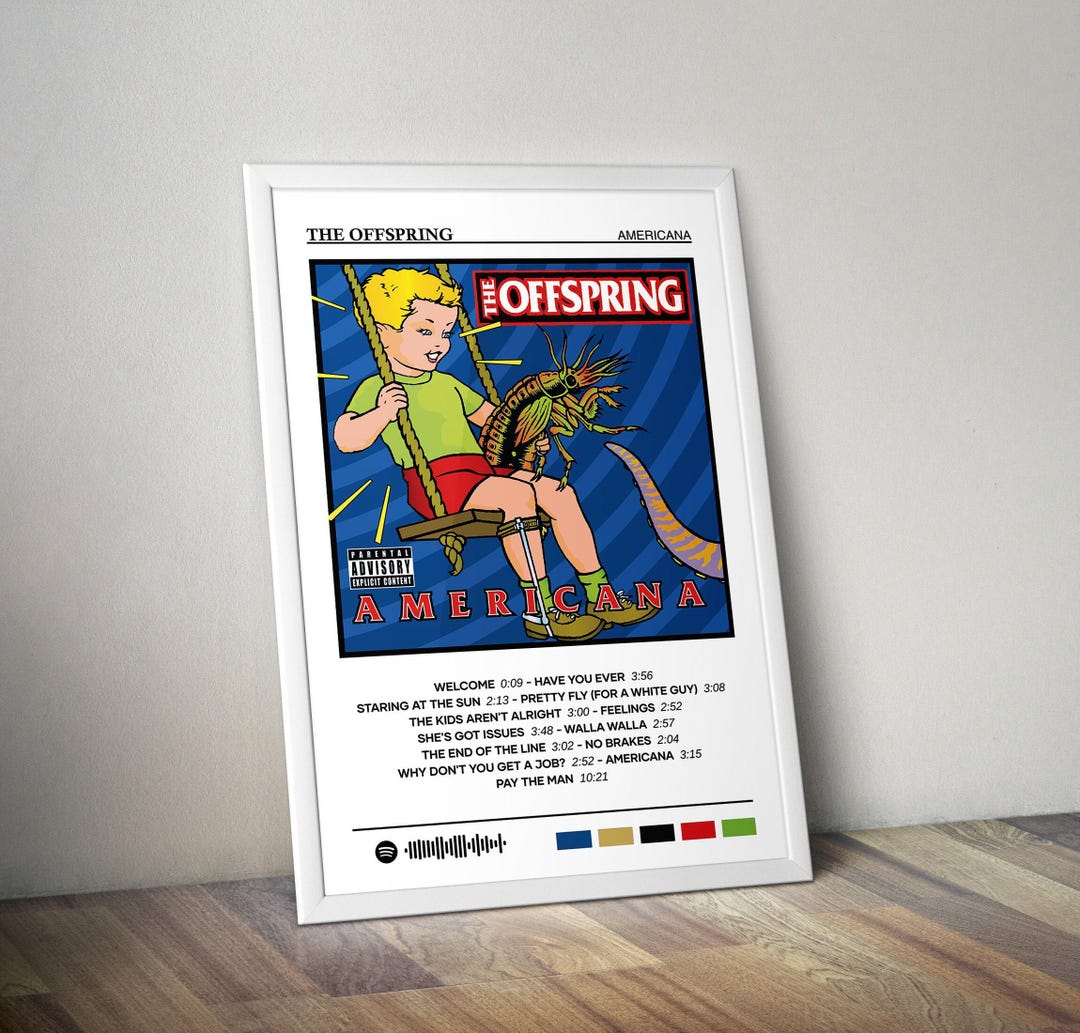 The Offspring Poster | Americana Poster | Album Poster Print | Album ...