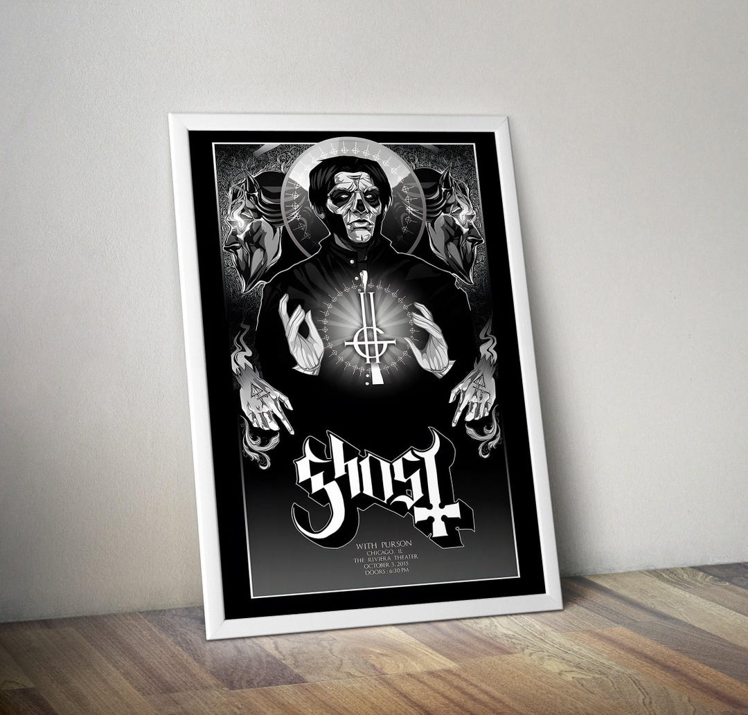 Ghost Poster | Vintage Poster | Album Poster Print | Album Cover Poster ...