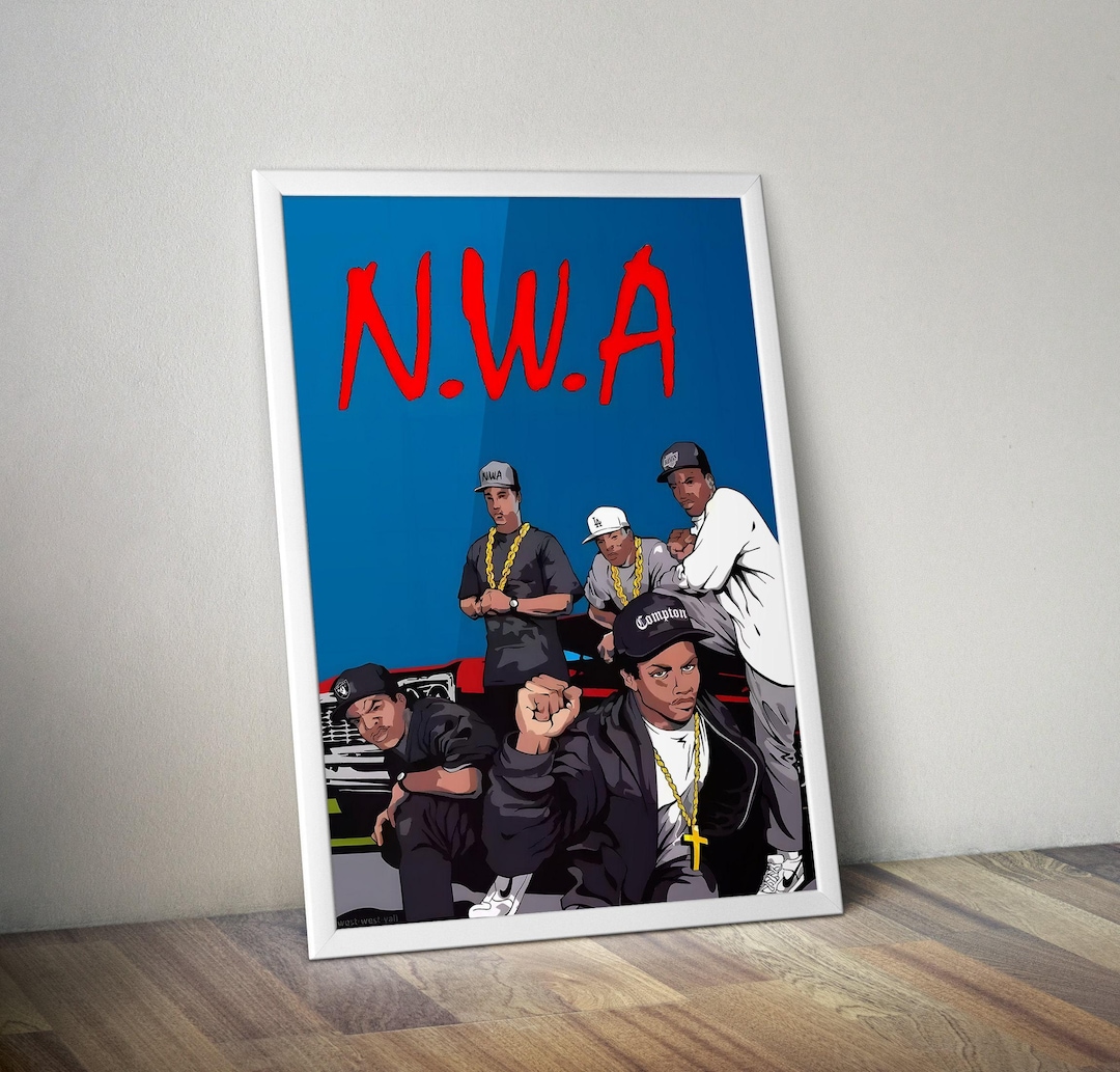 N.W.A Poster | Vintage Poster | Album Poster Print | Album Cover Poster ...