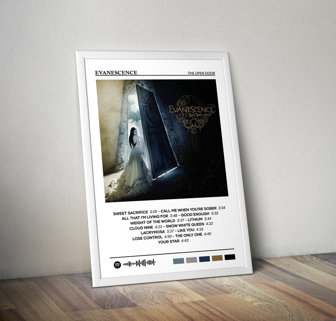 Evanescence Poster | the Open Door Poster | Album Poster Print | Album ...