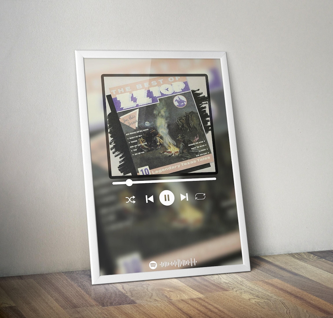 ZZ Top Poster | the Best of ZZ Top Poster | Album Poster Print | Album ...
