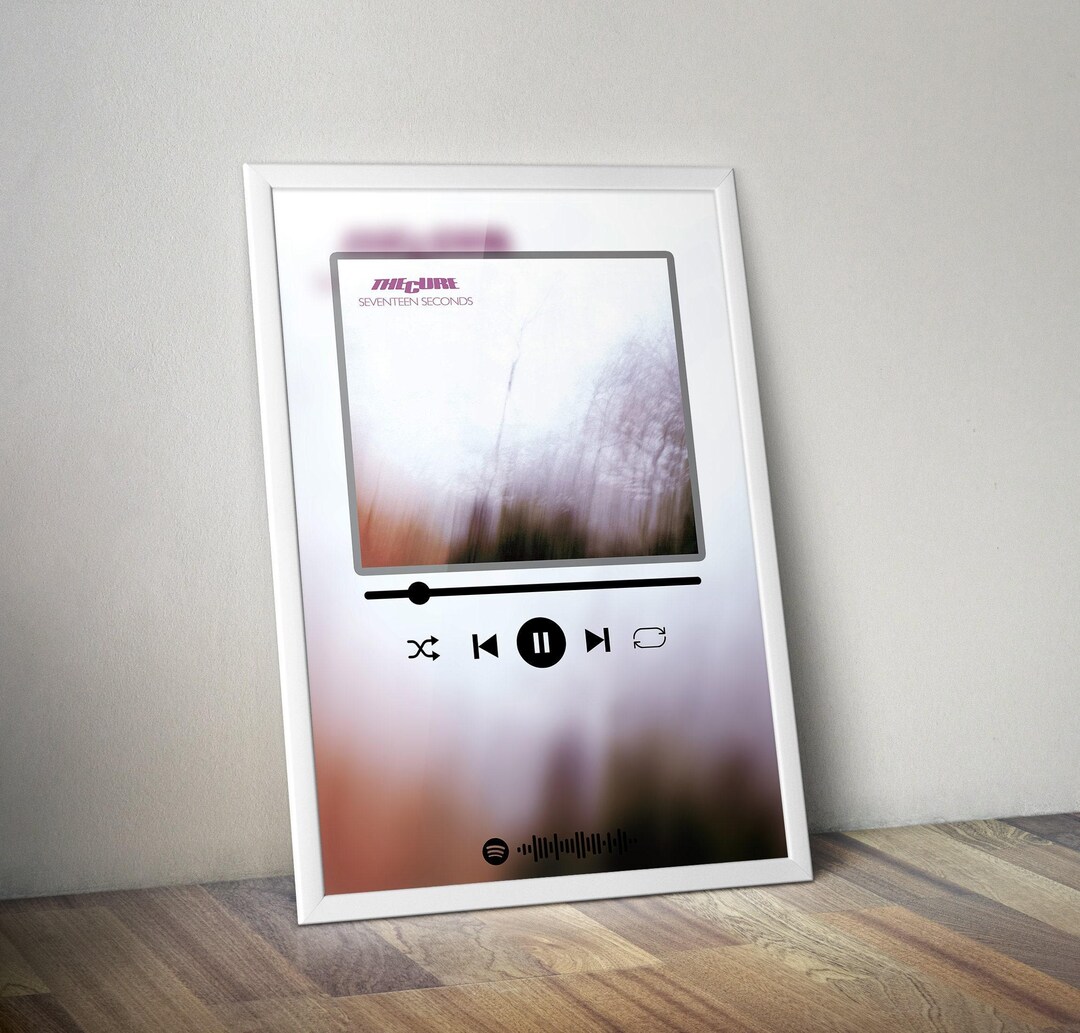 The Cure Poster | Seventeen Seconds Poster | Album Poster Print | Album ...