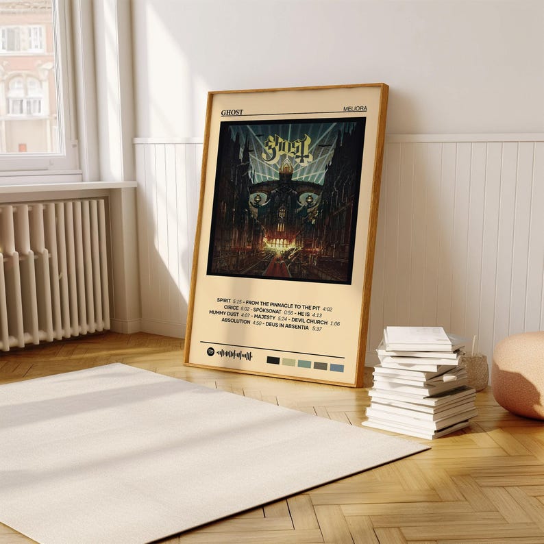 Ghost Poster | Meliora Poster | Album Poster Print | Album Cover Poster ...