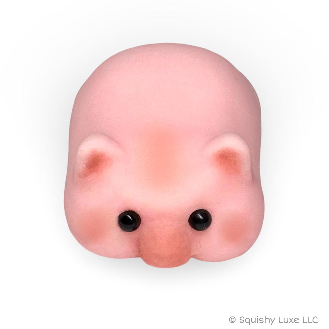 Little Pink Pig Squishy Taba-inspired Sensory Animal Stress Relief ...