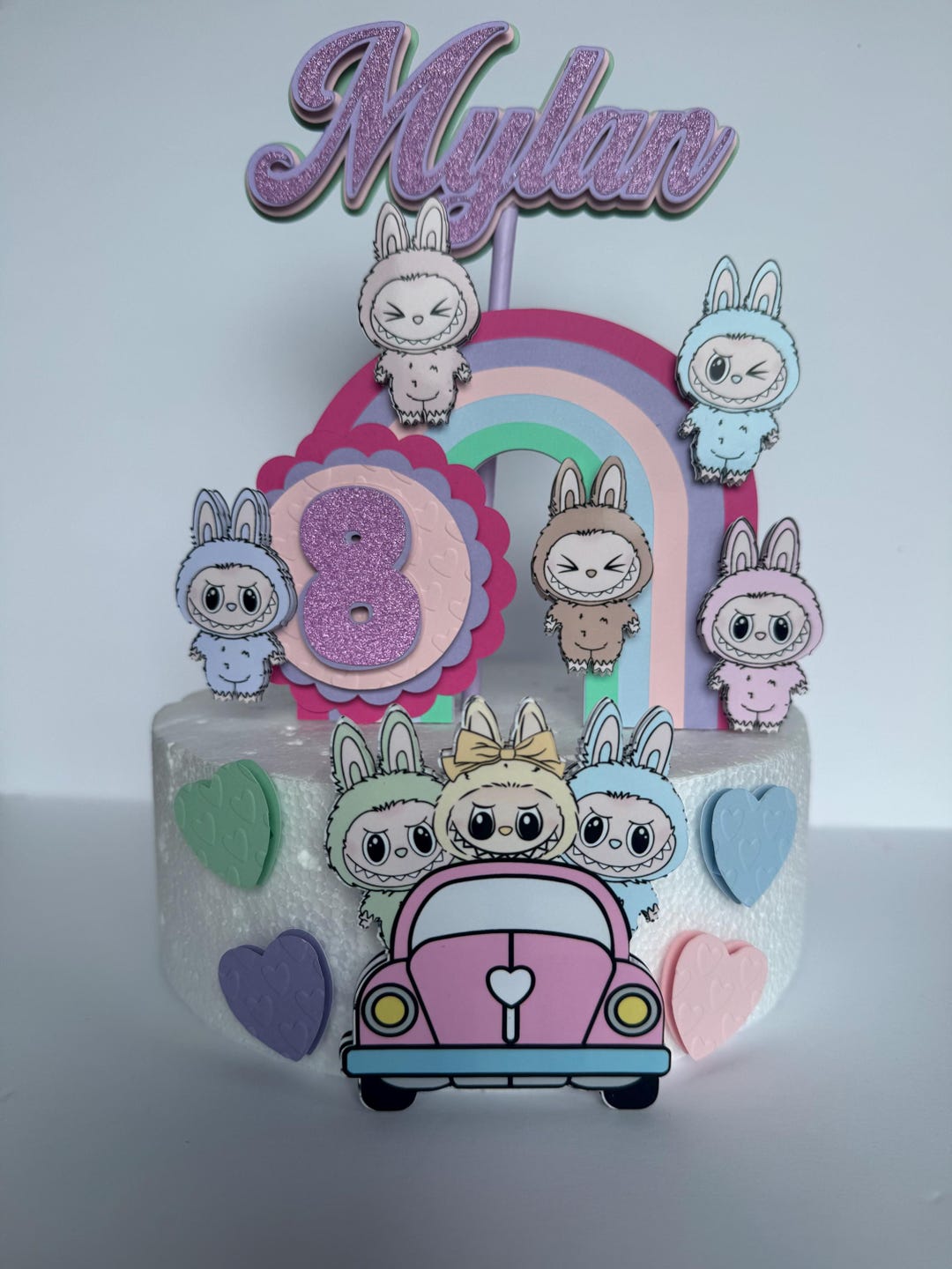 Labubu Cake Topper / Labubu Birthday Cake Topper/ Birthday ...