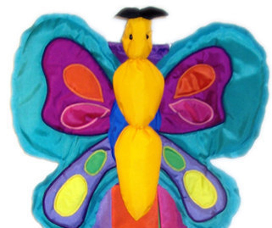 Large Butterfly Windsock - Etsy