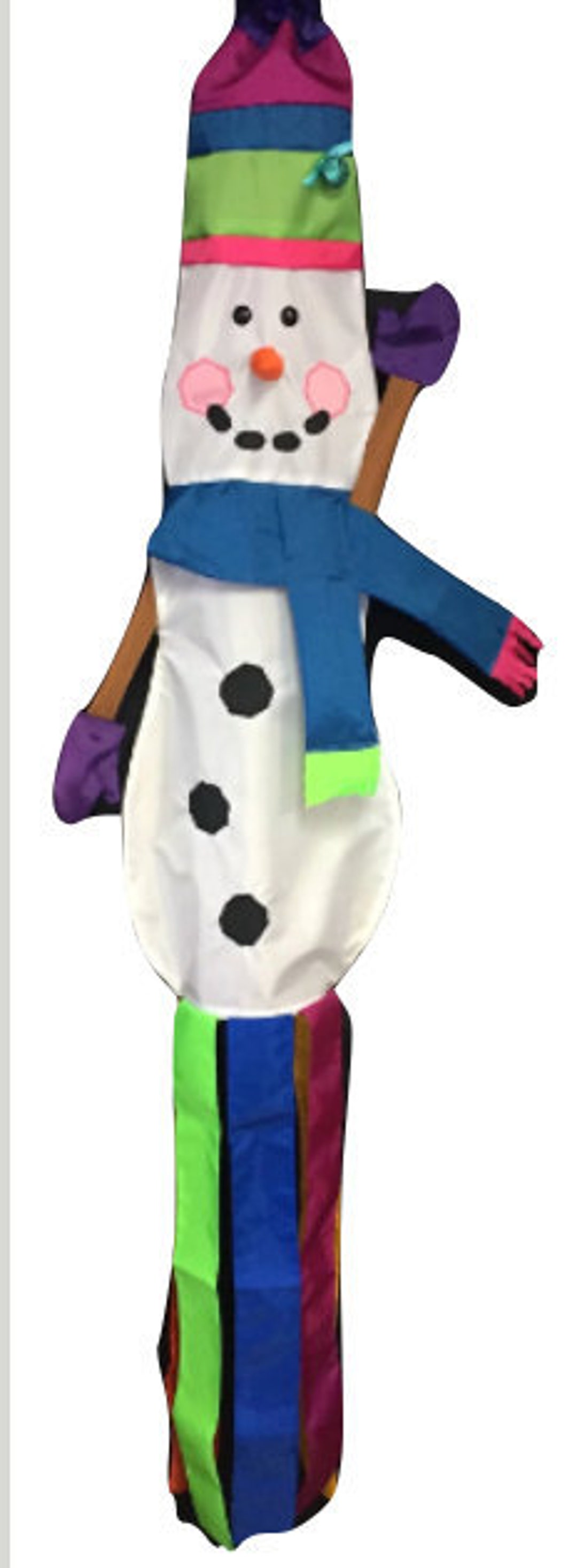Snowman Windsock - Etsy