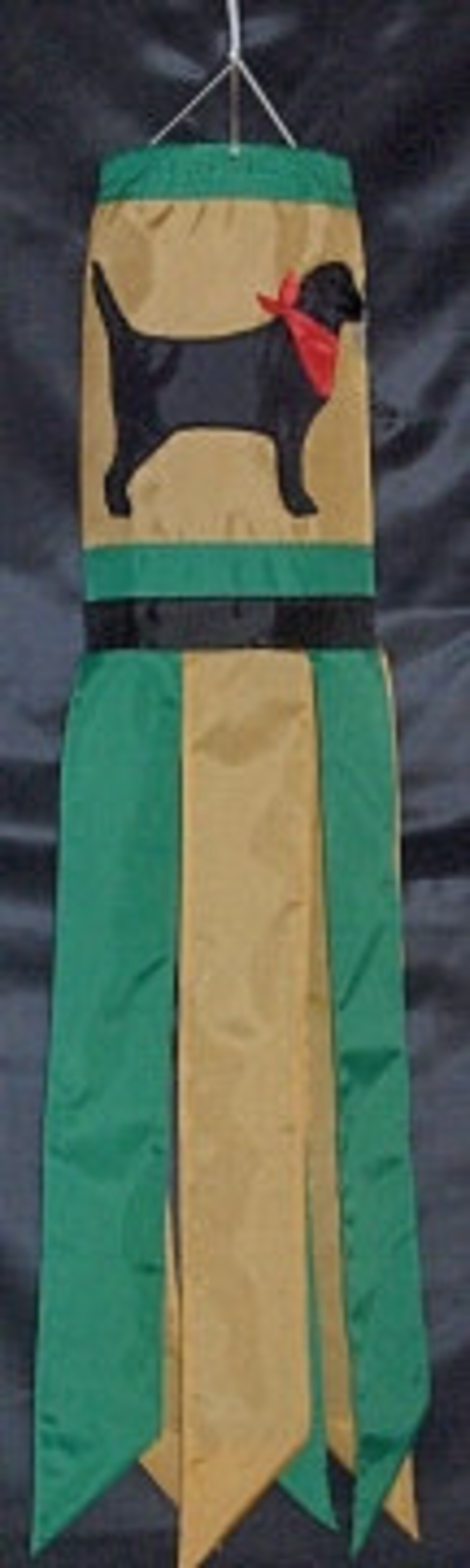 Appliqued Dog Windsock Mini Size - Etsy