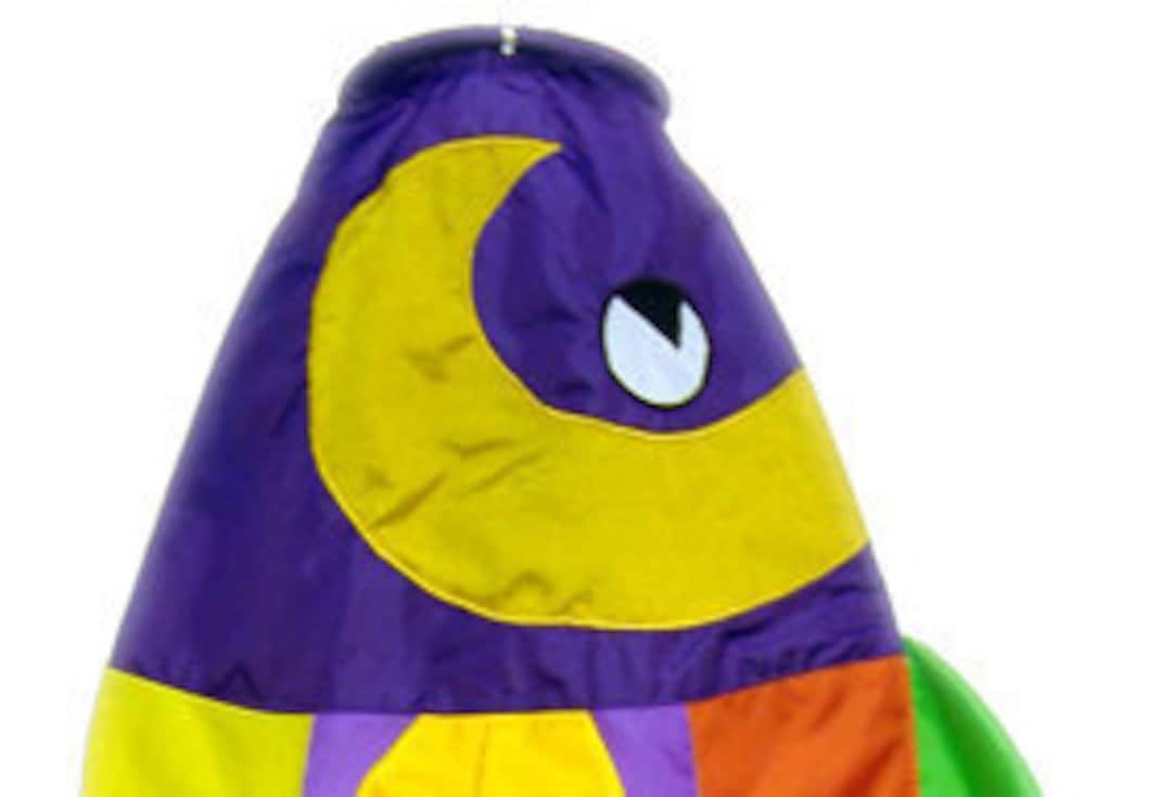 Large Multi Colored Fish Windsock - Etsy