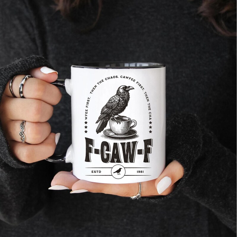 F Caw F Coffee Mug - Etsy