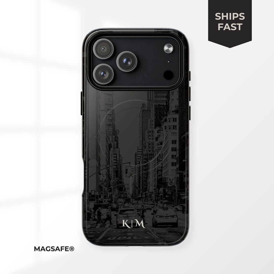 Personalized New York City Magsafe iPhone Case, Shockproof Phonecase - Etsy