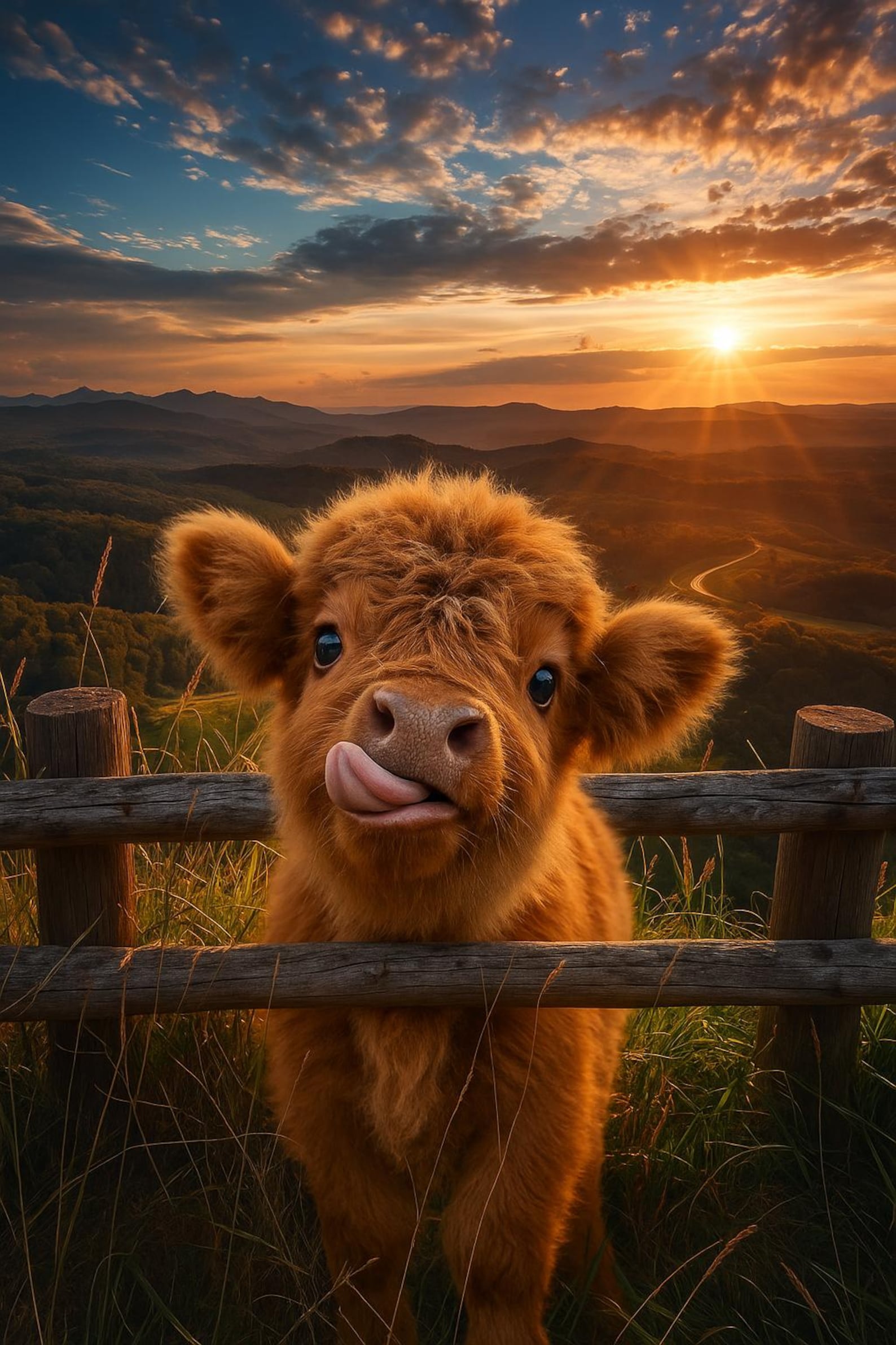 Highland Cow Office Wall Art Rustic Western Decor, Cowboy Modern Office ...