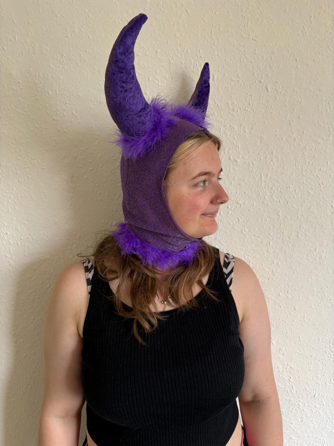 Eggplant Emoji Drag Costume Headpiece Hood - Etsy