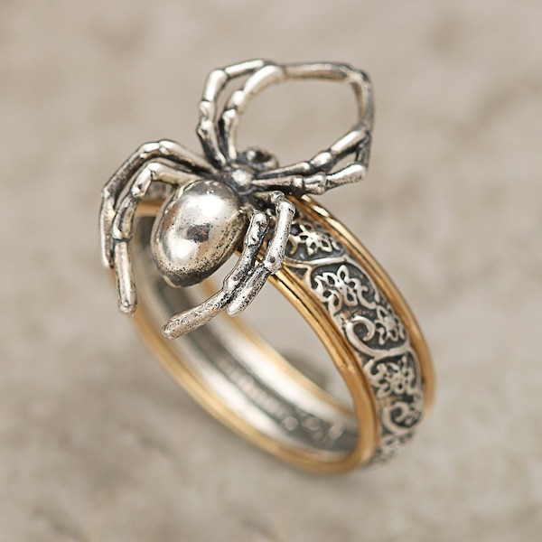 Spider Ring - Etsy