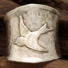Working Compass Ring Sterling Silver, Silver Twig Ring, Compass Jewelry ...