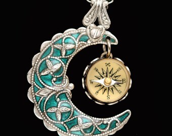 Blue moon jewelry | Etsy