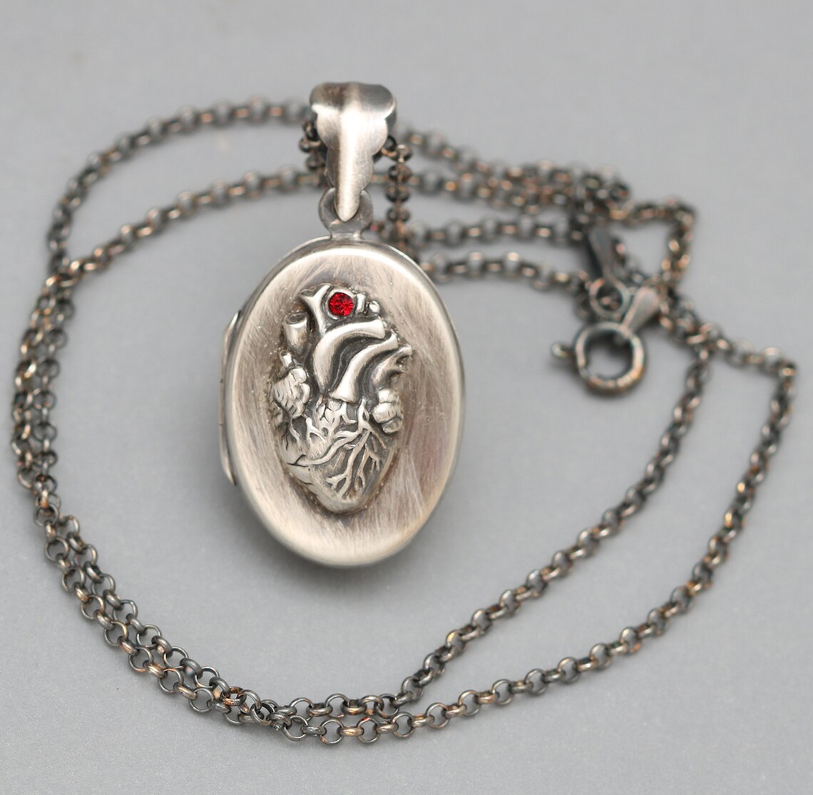 Claddagh Locket Necklace Sterling Silver Claddagh Locket | Etsy