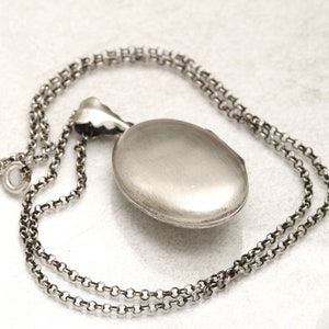 Sterling Silver Locket Necklace, Raven Locket for Women, Working ...