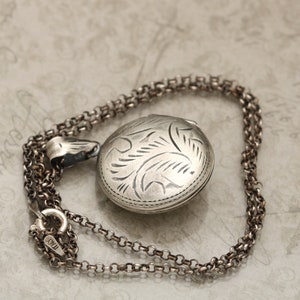 Sterling Silver Sailboat Necklace, Working Compass Locket, Nautical ...