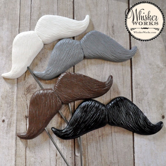 Plantilla De Bigote En Un Palo Vectores & Gráficos De Moustache Para