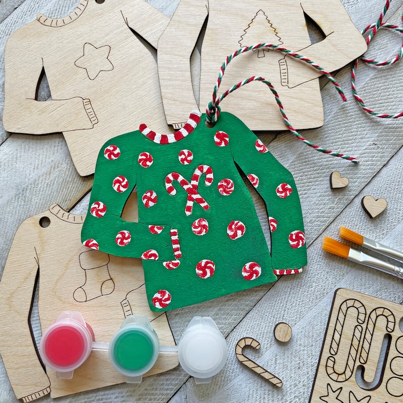 Sweater Ornament - Etsy