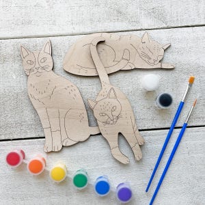Cat Lovers Collection - Craft Kit for Kids & Adults - Etsy