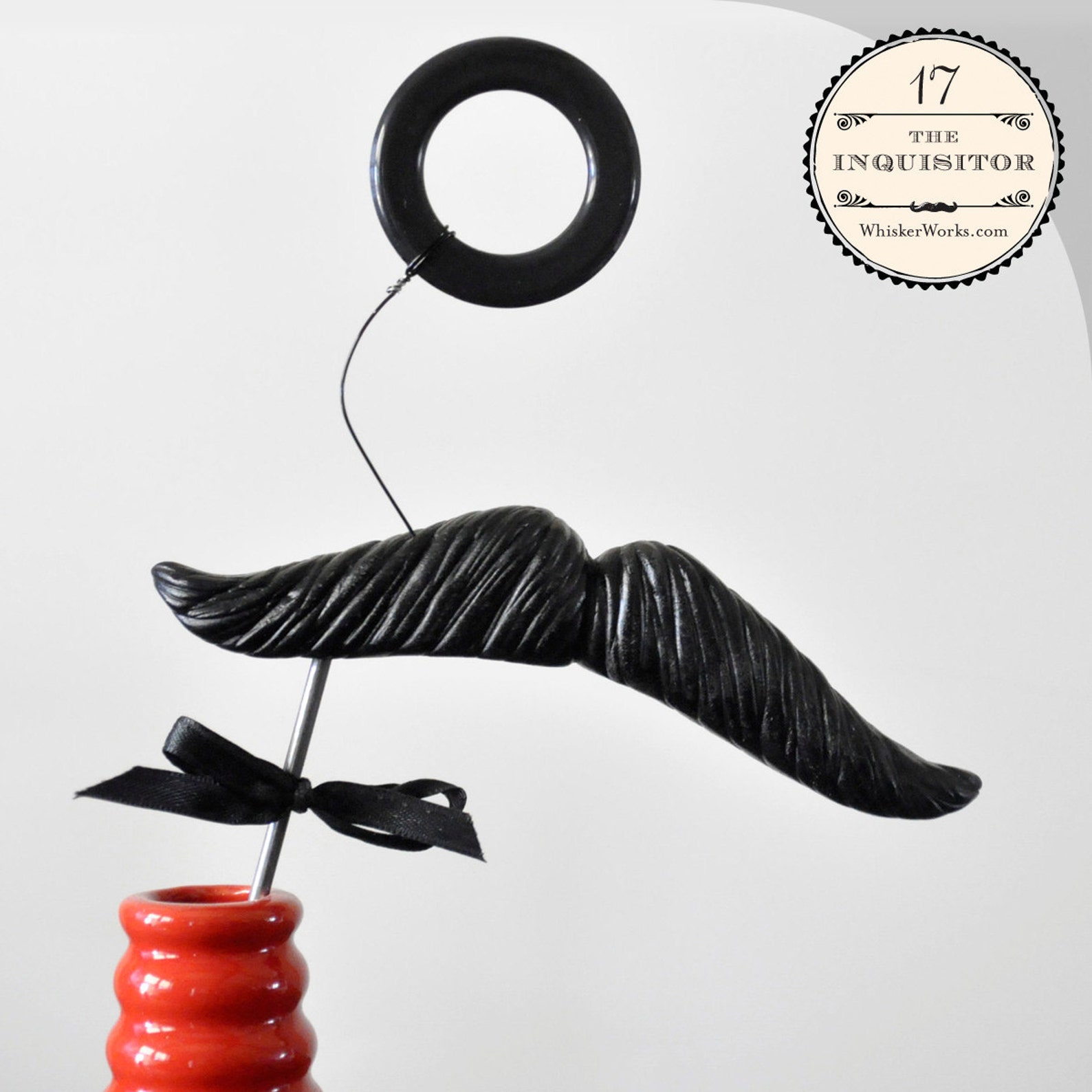 Mustache and Monocle Photobooth Prop the Inquisitor - Etsy