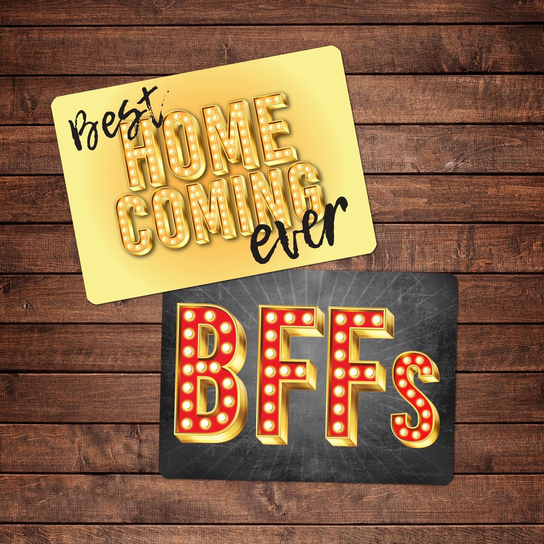 Homecoming Dance - Plastic Photo Booth Sign - High School Homecoming ...