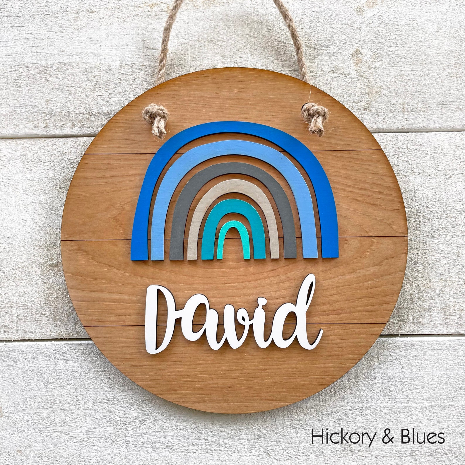 Personalized Rainbow Name Sign Rainbow Baby Nursery or Kids | Etsy