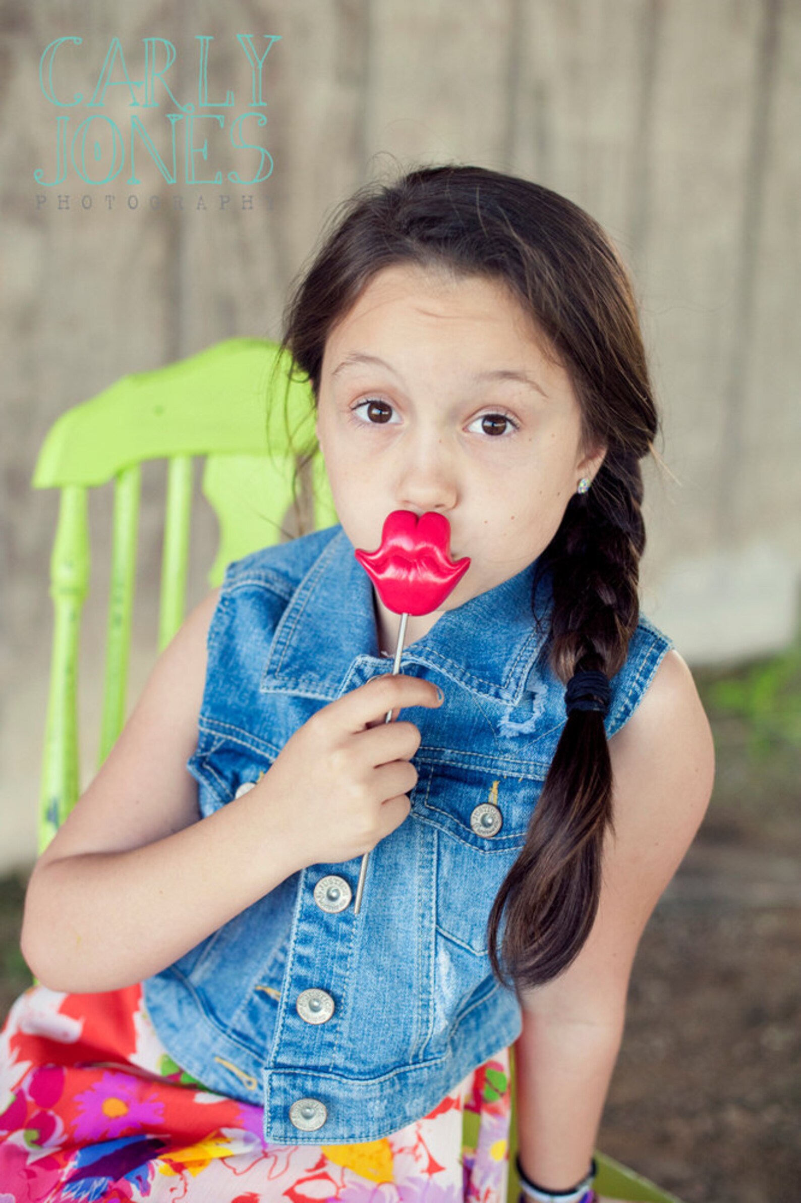 Kiss on a Stick the Flirt Choose Red or Pink - Etsy