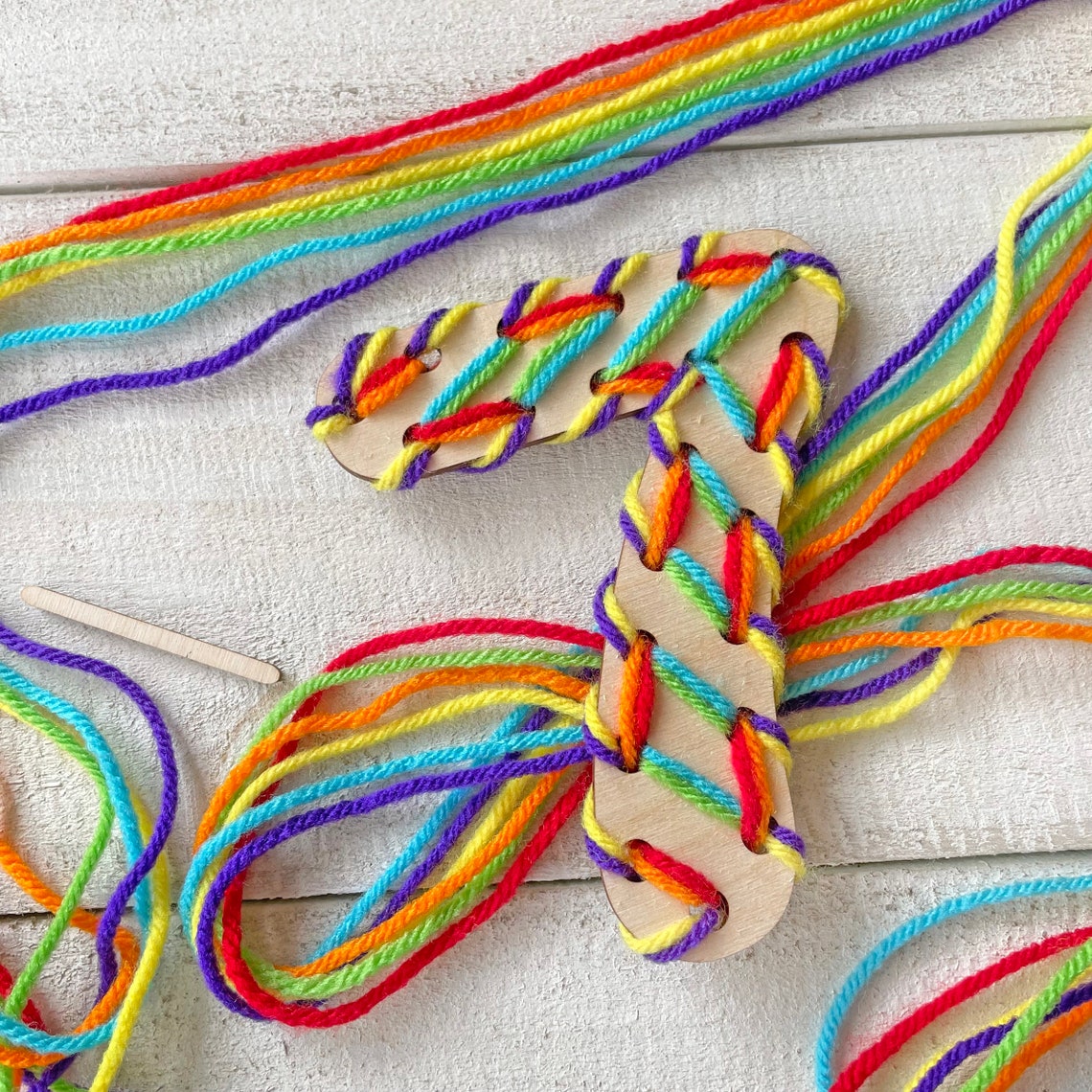 Number Craft Kit Great for Birthdays Yarn & Tools - Etsy