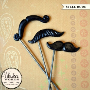 Mustache Photo Props - the Celebrity Mix - Set of 3 - Etsy