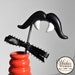 Vampire Mustache Halloween Photo Booth Prop the Cursed - Etsy