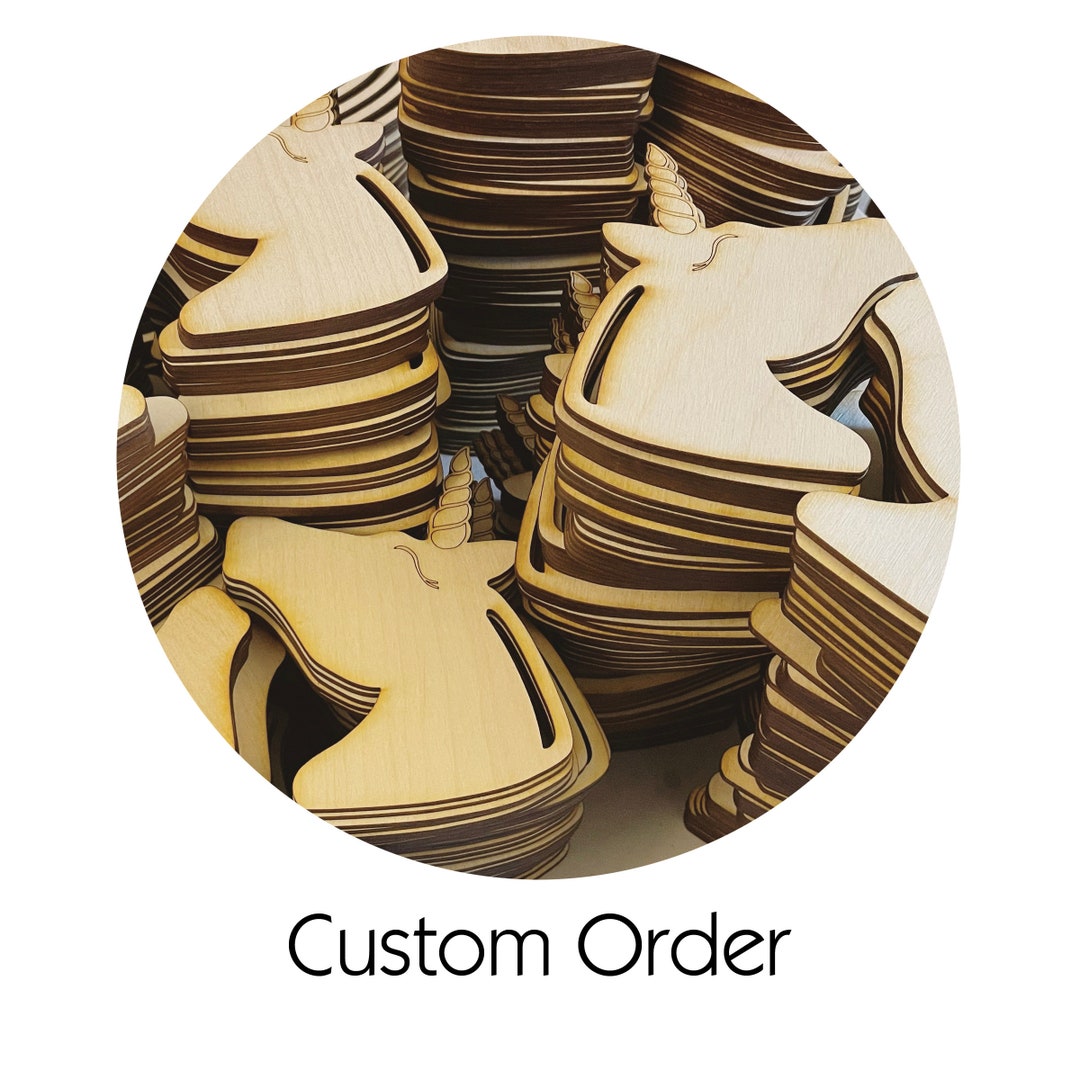 Custom Craft Blanks - Wood Craft Pieces Only - Etsy