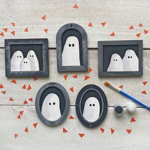 Ghost Frames Decorating Craft - Paint and Brushes Included - Set of 5 ...