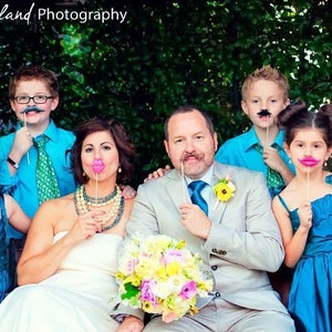 Plastic Smile Props on Sticks - Photo Booth Props - Etsy