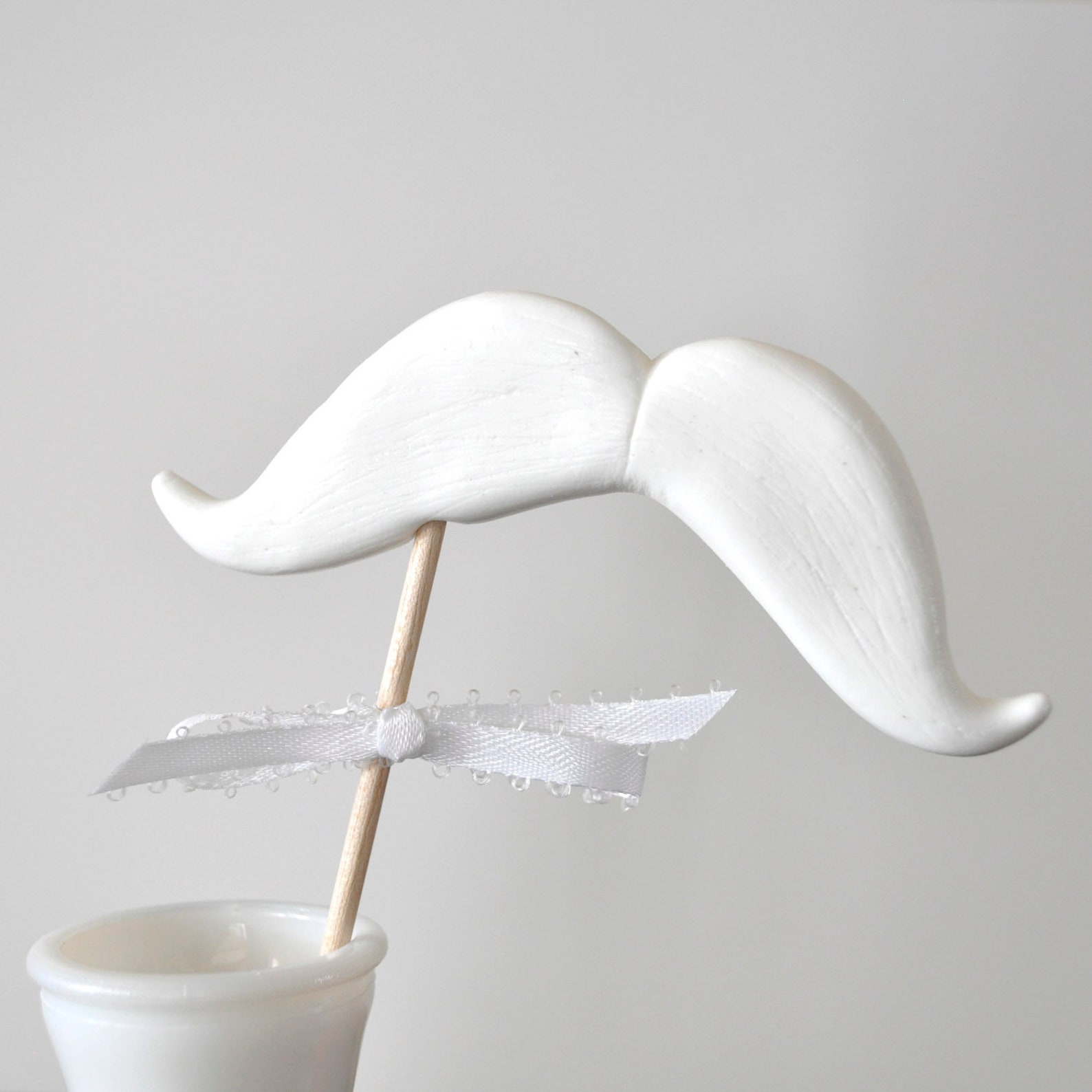 Mustache on a Stick - Photo Booth Prop - the Professor - Etsy