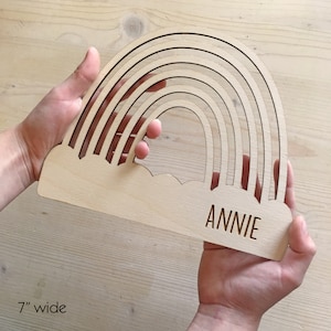 Personalized Rainbow Craft Kit: Yarn & Tools Included - Made in America ...