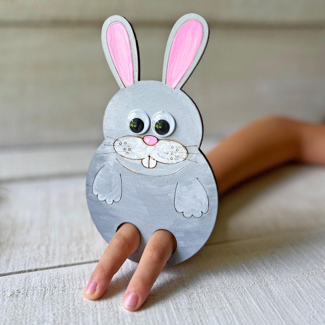 Finger Animal Craft Kit: Kids' Painting Activity - Party Favors - Etsy