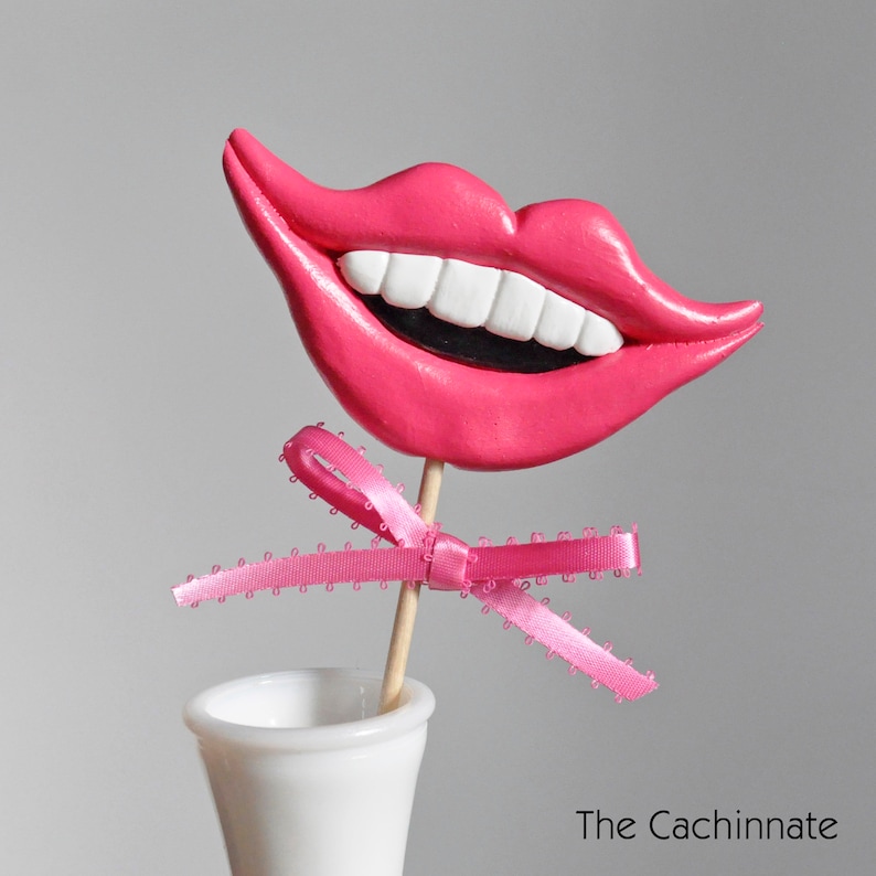Plastic Smile Props on Sticks Photo Booth Props - Etsy