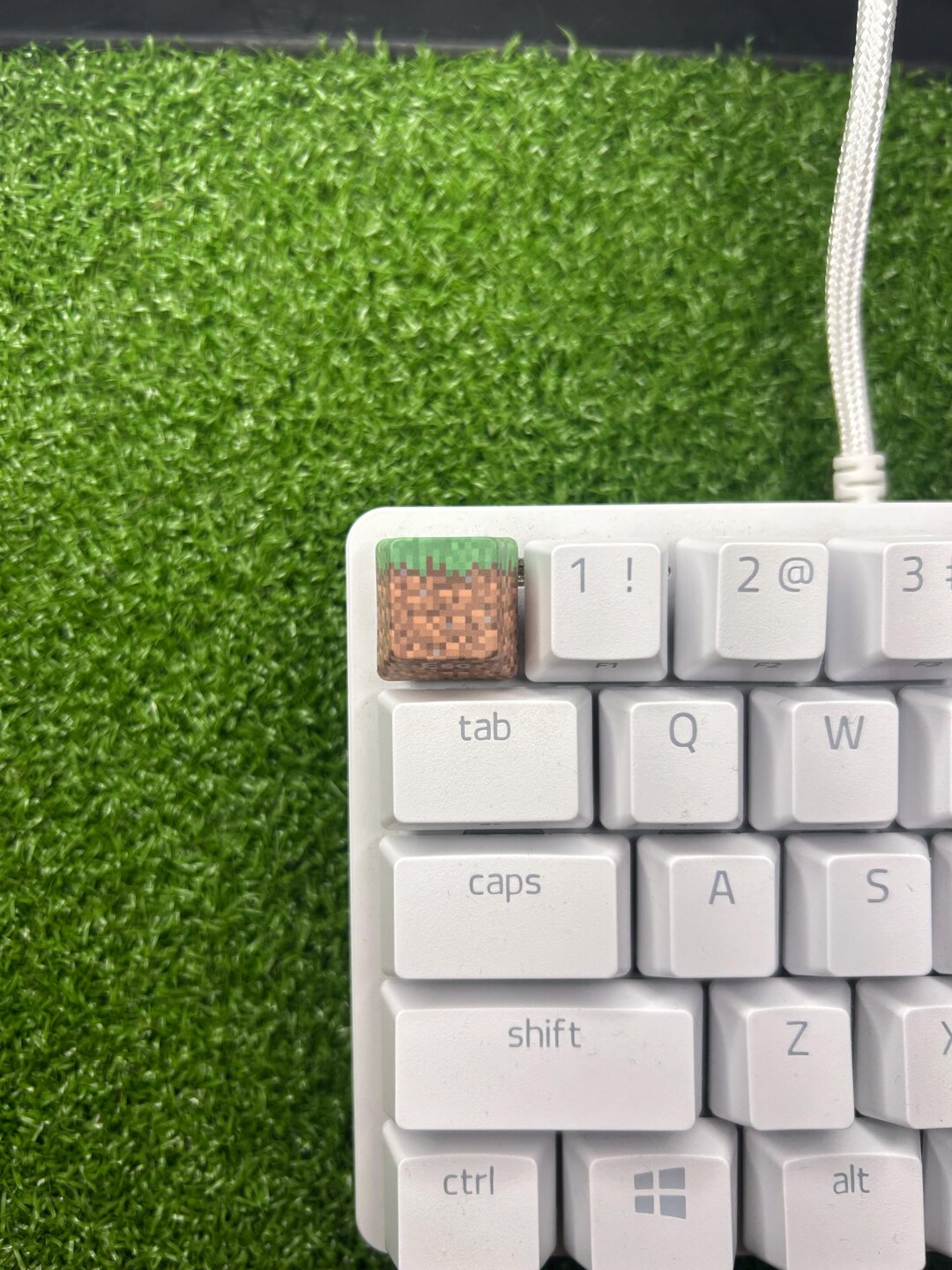 Minecraft Dirt Block Keycap - Etsy