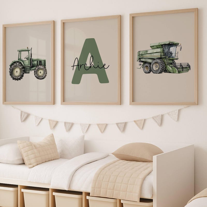Tractor Poster Printable - Etsy UK