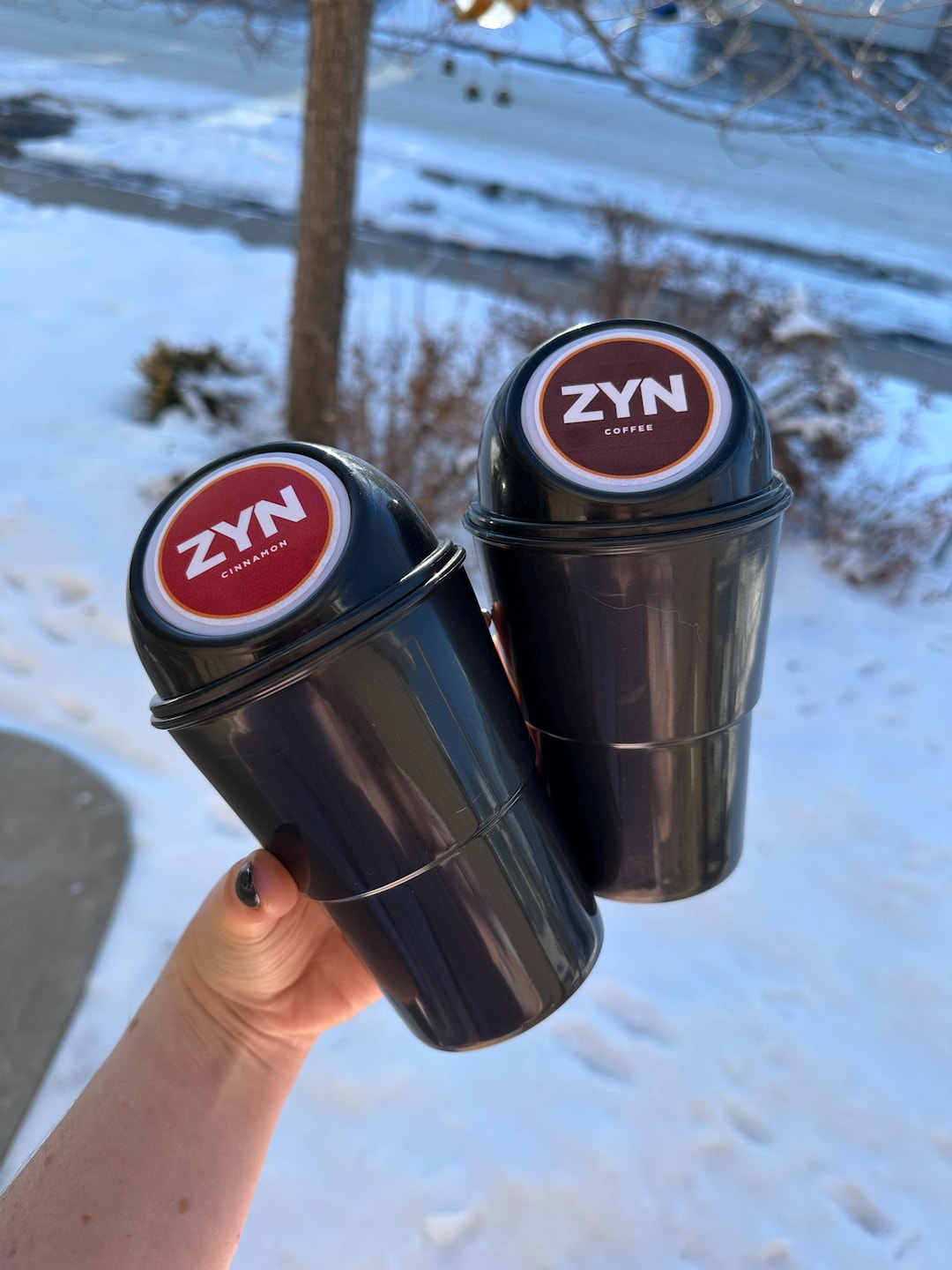 Zyn Byn Garbage Cans / Mini Garbage Bin / Gift for Dad, Boyfriend ...