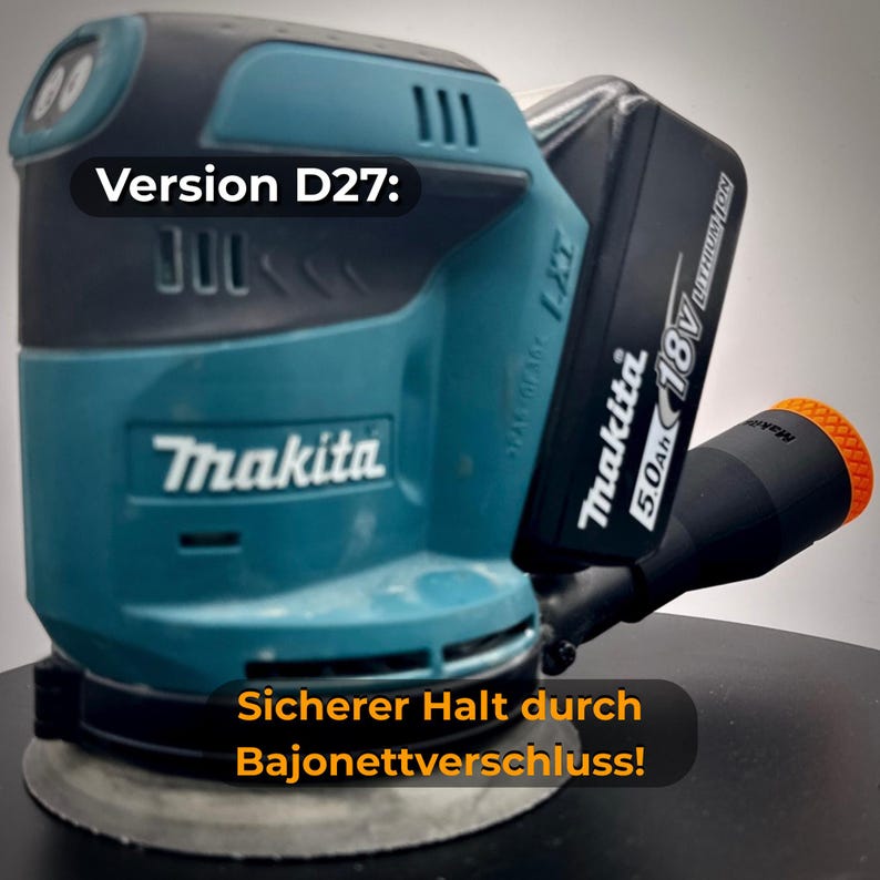 Adapter for Makita Orbital Sander | Fits Festool D27 & D36 Hoses | 3D ...